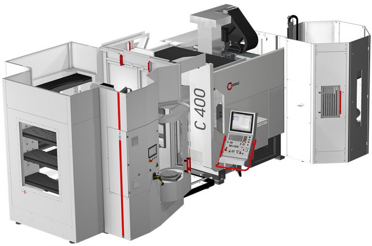 Hermle C400U mit HS-Flex und ZM 88 Werkzeugmagazin – Lemke Metallbau