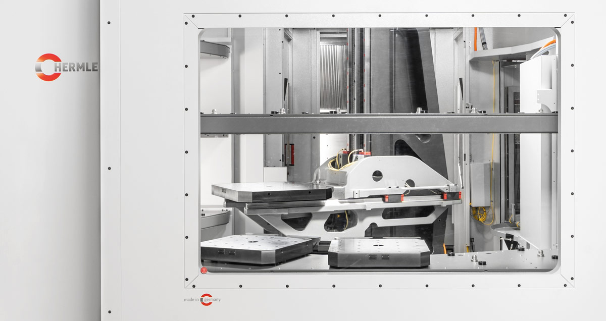 Hermle Bearbeitungszentrum C 650 U mit HS-Flex Heavy – Lemke Metallbau